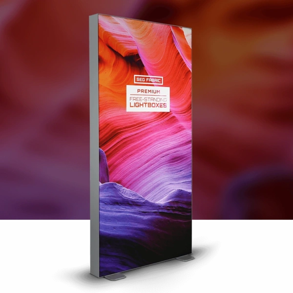 SEG Fabric Free-Standing Lightboxes | Display Box