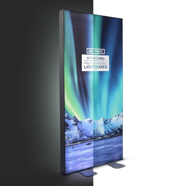 SEG Fabric Free-Standing Lightboxes | Display Box